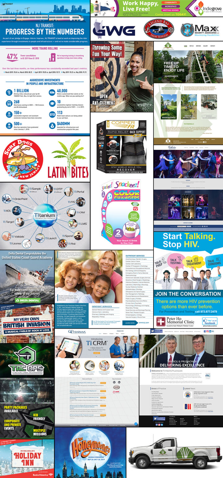 Our Work – On The Mark Graphics